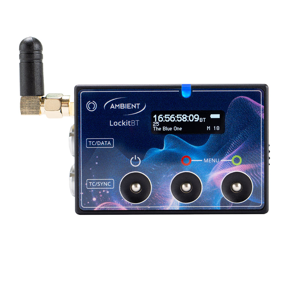 Ambient LockitBT ACN-LB Timecode & Sync Generator w/ Bluetooth ...