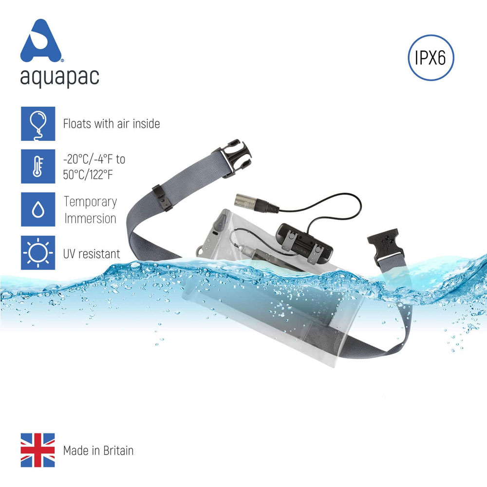Aquapac 558 Large Wire Through Radio Mic Case - Everything Audio