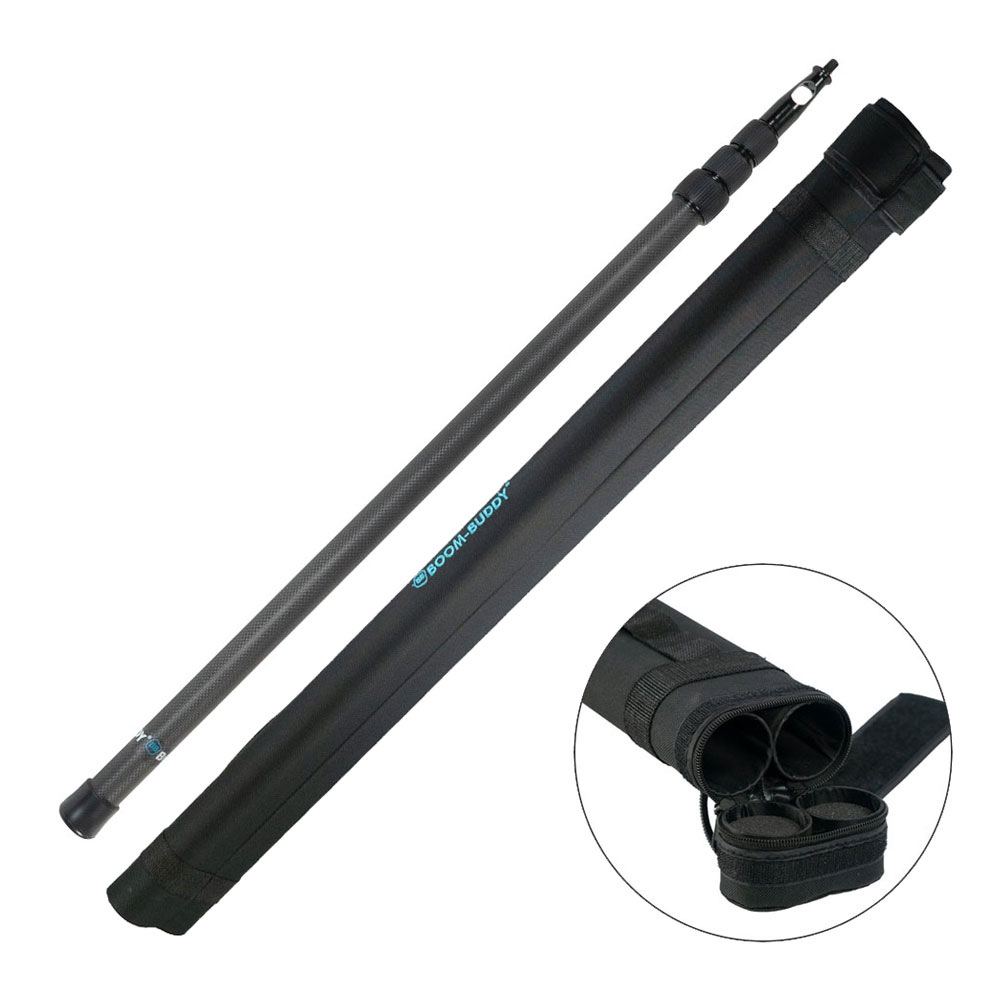 Boom-Buddy Boom Pole + Double Case Bundle - Long (0.93 - 3.08m ...