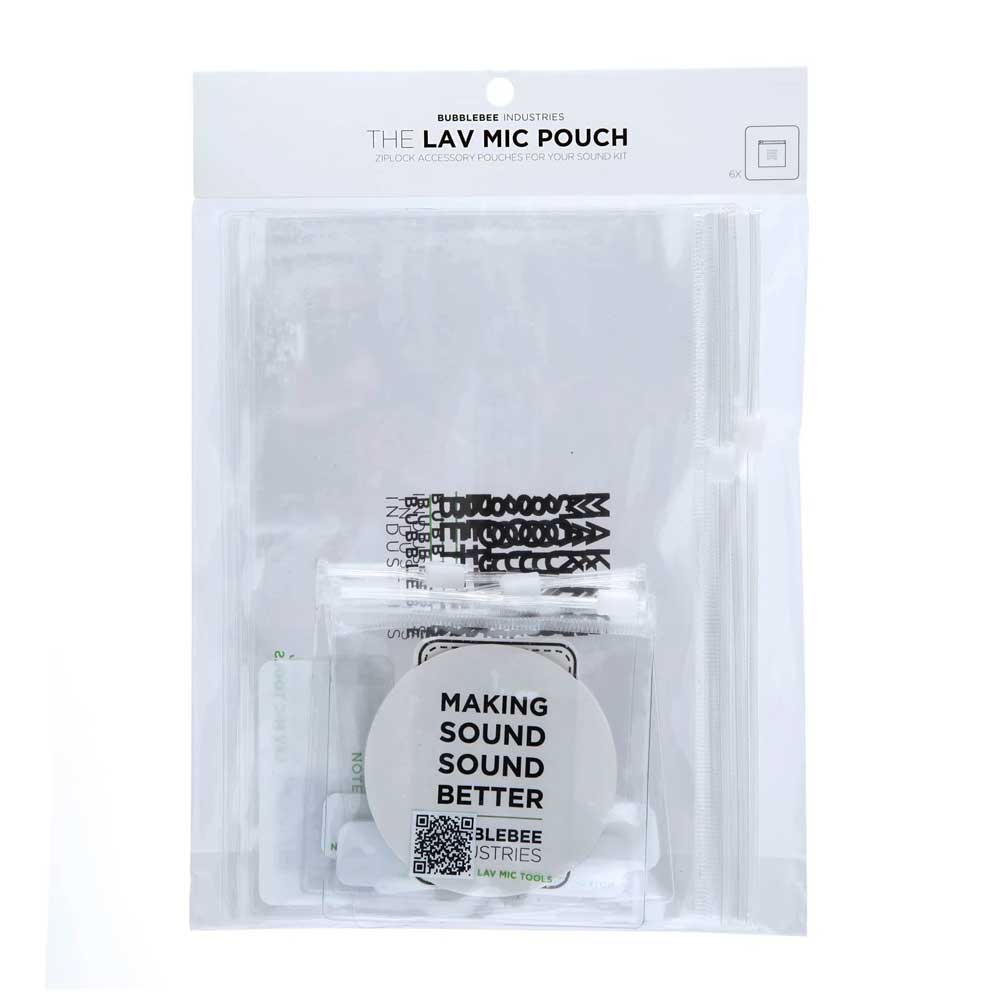 Bubblebee Industries The Lav Mic Pouch 6Pack - Everything Audio