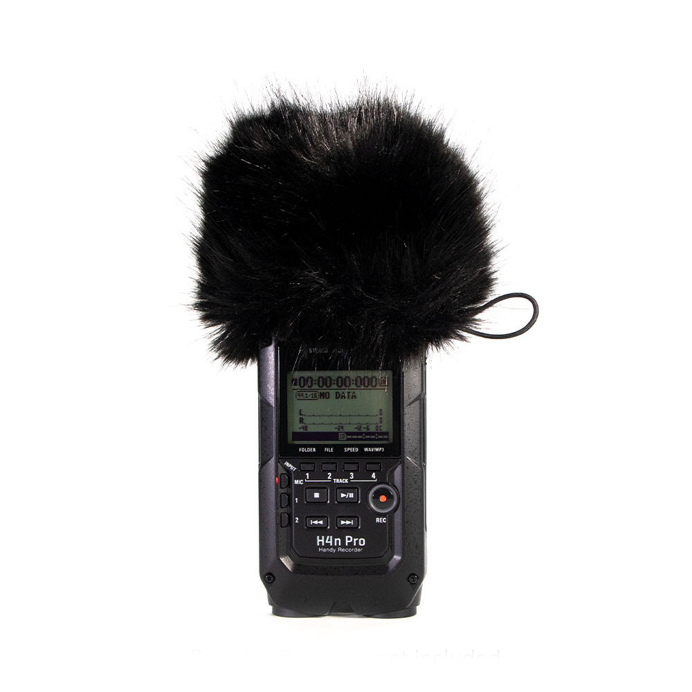 Bubblebee Industries The Windkiller Slip-On Furry Windshield Small ...