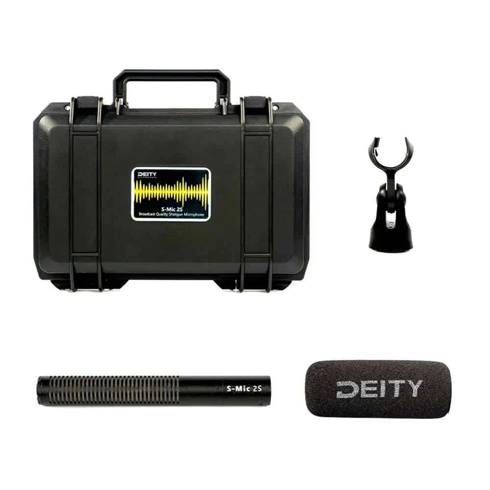 Deity S-Mic 2S Professional Short Shotgun Microphone - Everything Audio