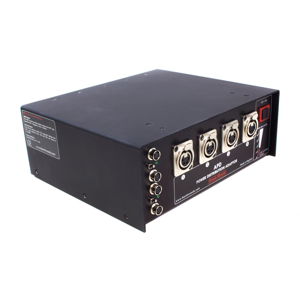 Hawk-Woods NP1-SQN4S NP1 Power Distribution Shoe w/ 4-Pin Hirose ...