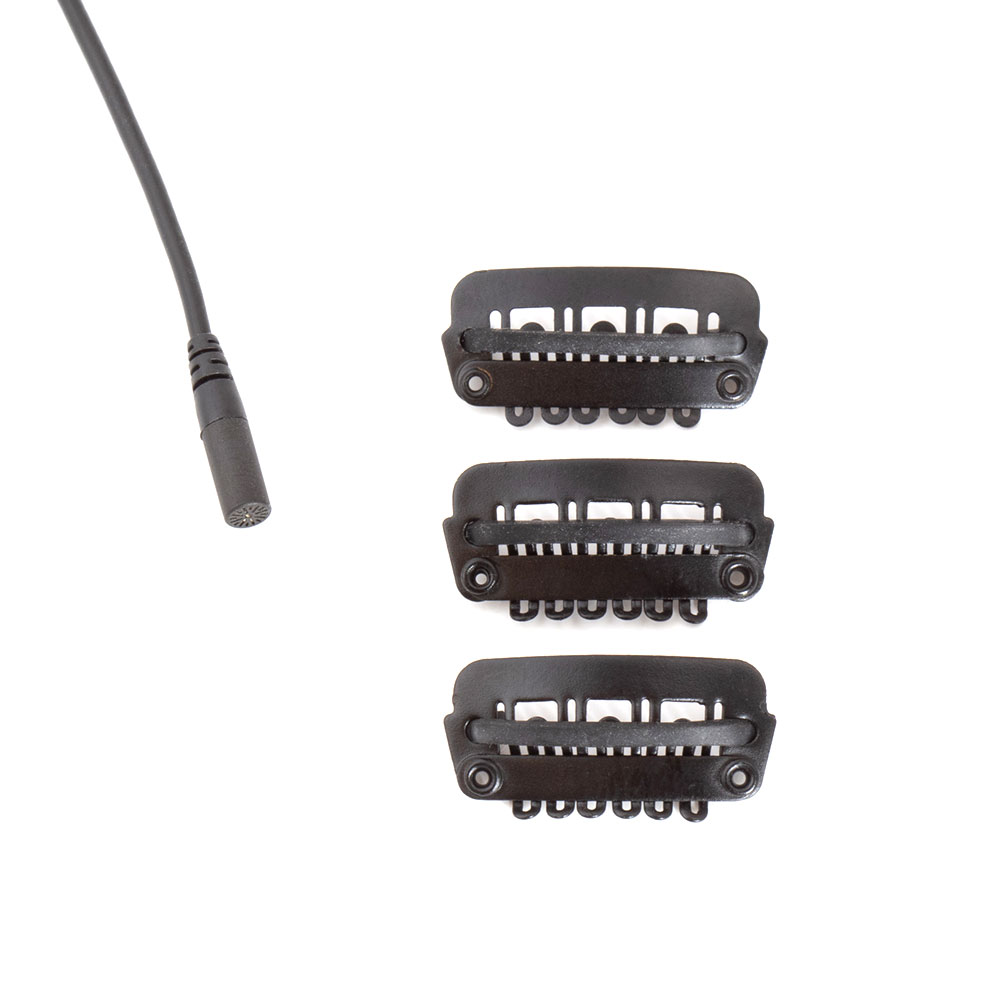 Hide-A-Mic Clipz Hair Clips for Microphone Mounting - 3 Pack - Everything Audio