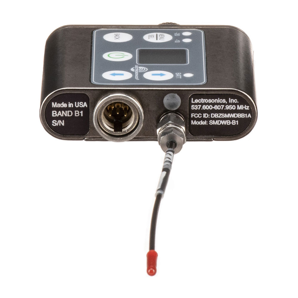 Lectrosonics SMDWB/E01 Double-Battery Wideband Transmitter - Everything ...