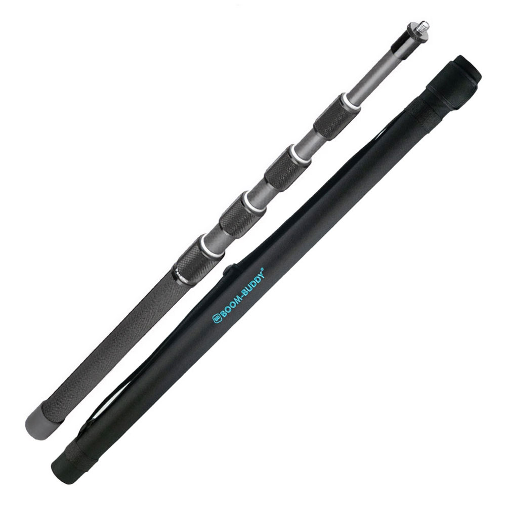 Panamic 5806 Boom Pole + Boom-Buddy Large Case Bundle (0.80 - 3.00m) - Everything Audio