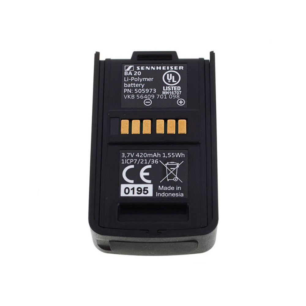 Sennheiser BA 20 Battery Pack for AVX EKP Receiver - Everything Audio