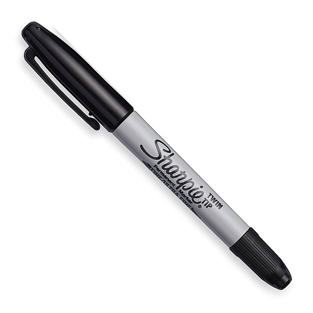 Sharpie Twin Tip Permanent Marker Fine & Ultra-Fine Point - Everything ...
