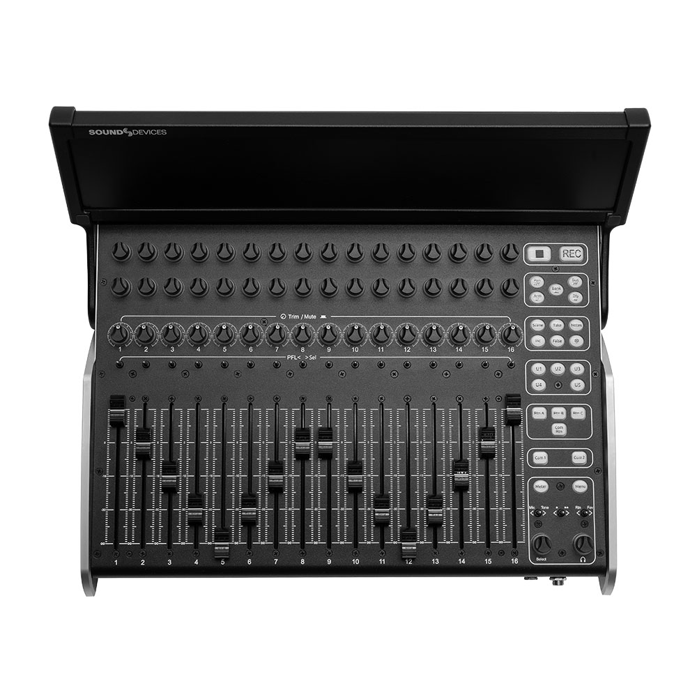 Sound Devices CL-16 Linear Fader Control Surface for 8-Series Mixer ...