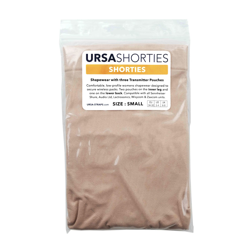 URSA Shorties Form-Fitting Shape Wear w/ In-Built Transmitter Pouches - Everything Audio