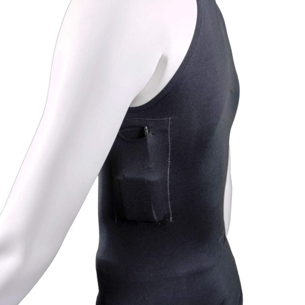 URSA Vesties Shapewear Under Garment w/ Transmitter Pouch & Lav Mount ...