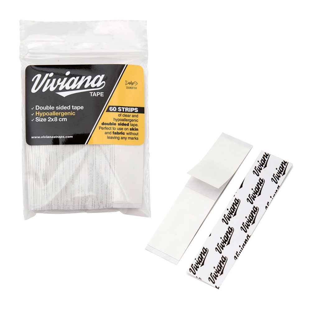 Viviana Tape Hypoallergenic Double-Sided Clear Lavalier Tape 60 Pack ...