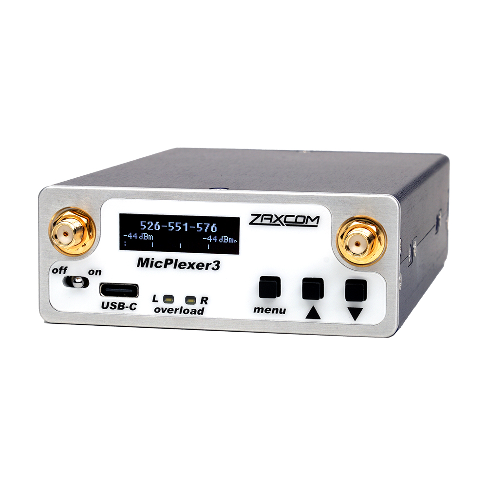 Zaxcom MicPlexer 3 RF Filter & Amplifier - Everything Audio