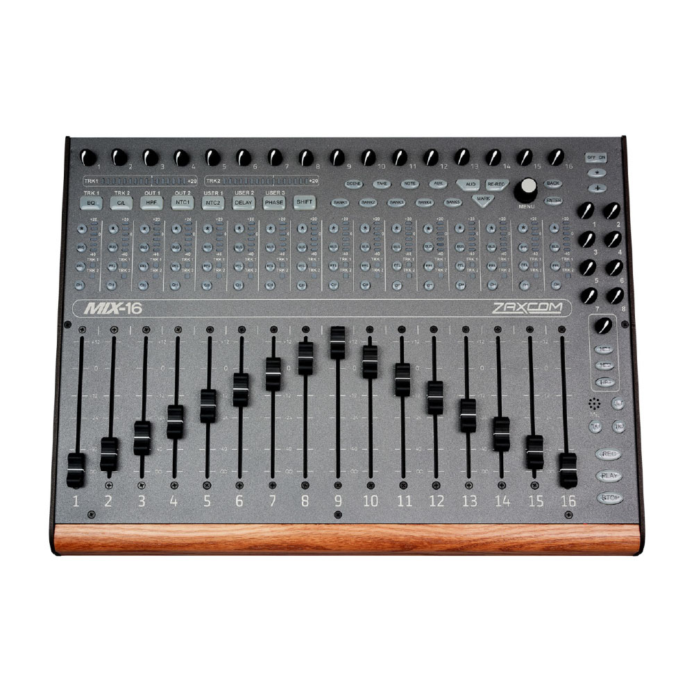 Zaxcom Mix-16 16-Fader Control Surface for Nomad Deva & Nova ...