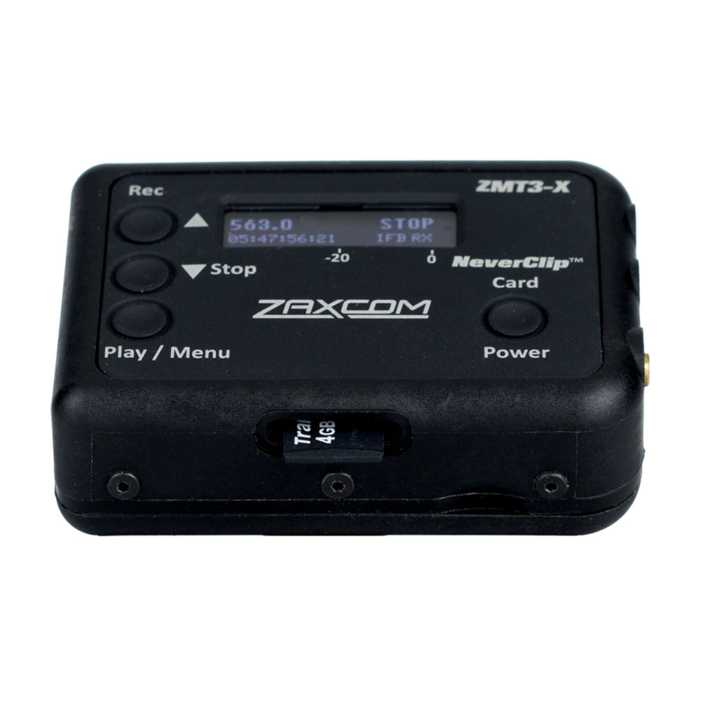 Zaxcom ZMT3-X Miniature Digital Wideband Transmitter Ex-Demo - Everything Audio