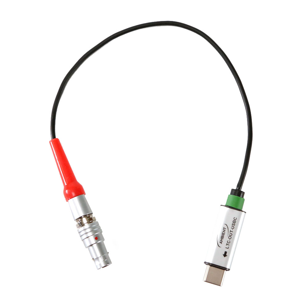 Ambient LTC-OUT to USB-C Timecode Cable for DJI Osmo - Everything Audio