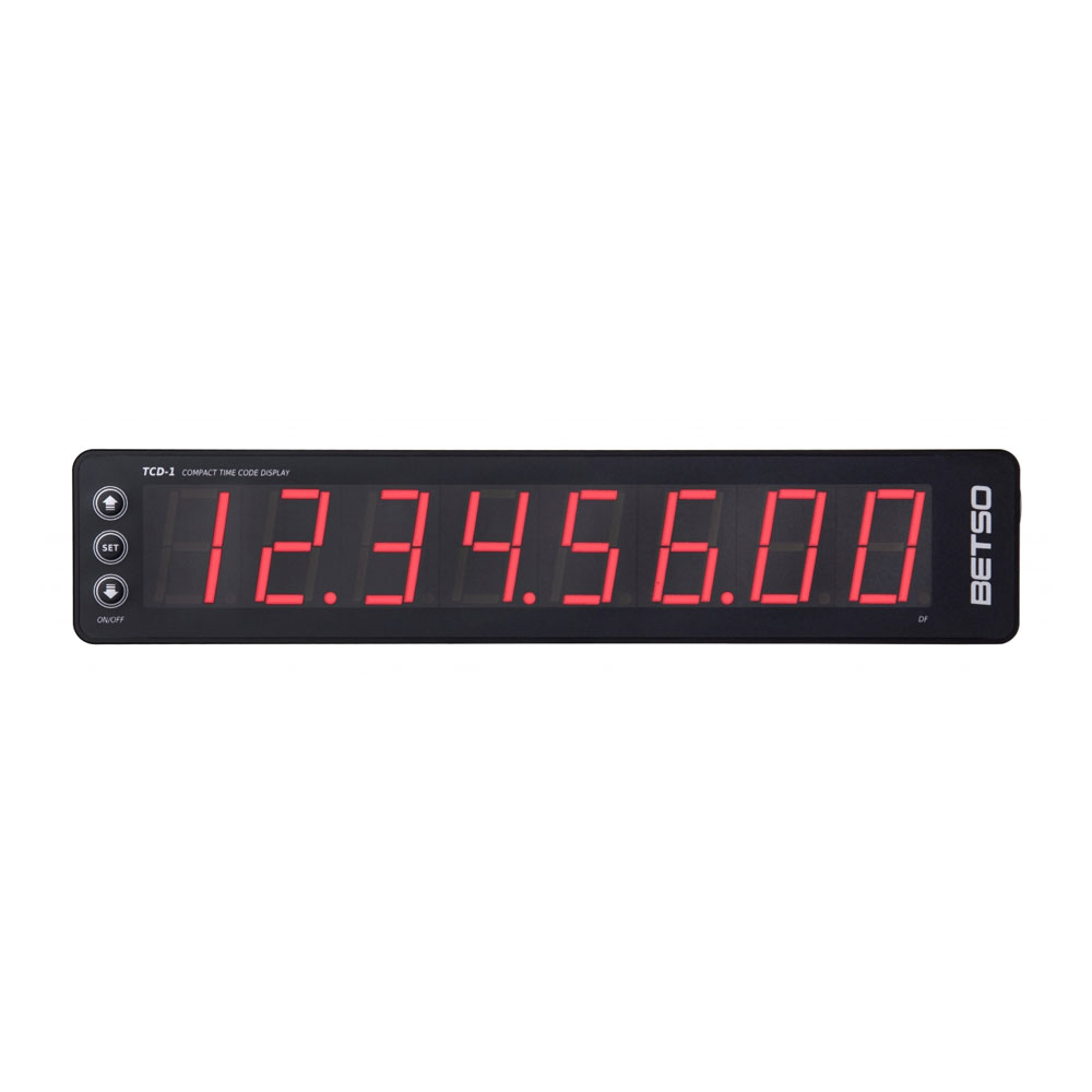 Betso TCD-1 Compact Self-Powered Timecode Display - Everything Audio
