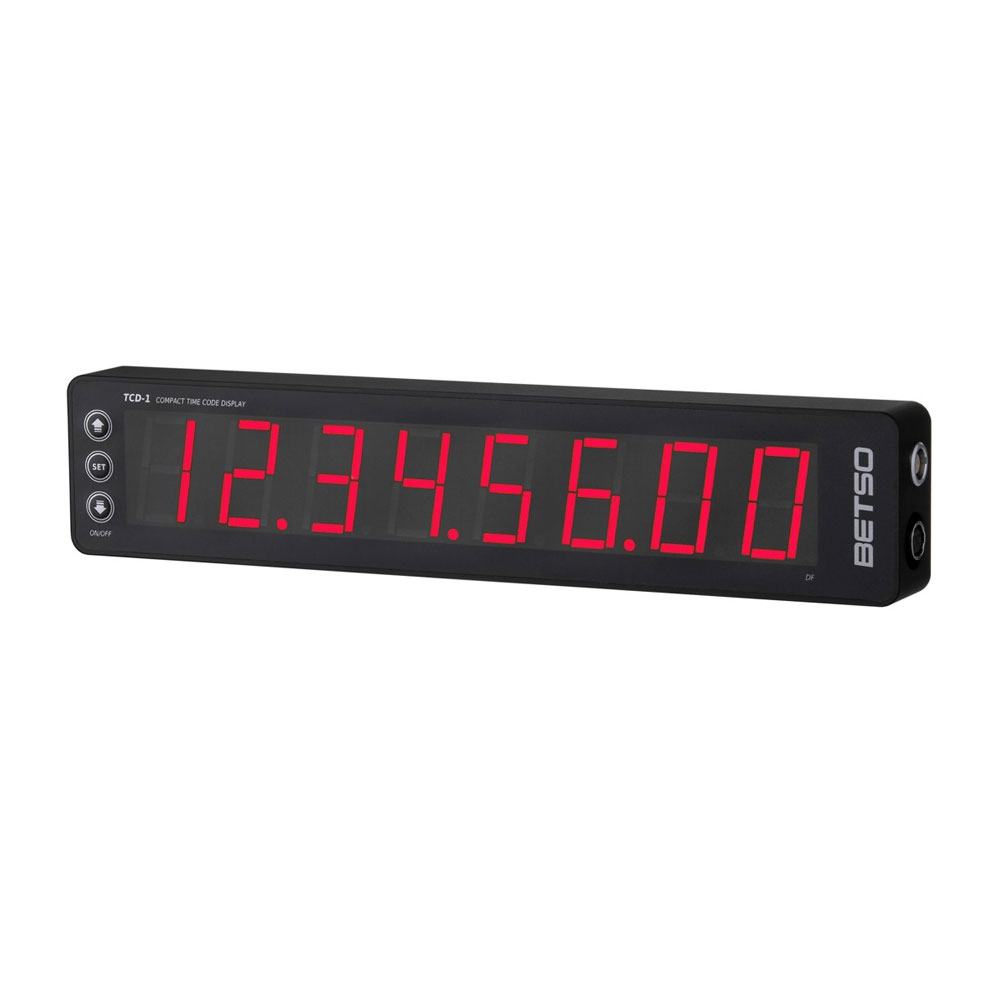 Betso TCD-1 Compact Self-Powered Timecode Display - Everything Audio