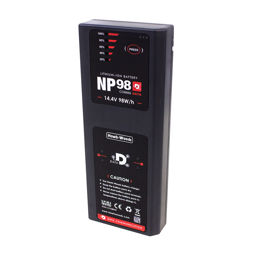 Hawk-Woods NP-98D 14.4v 98Wh 6806mAh Li-Ion Data NP1 Battery ...