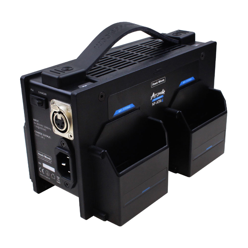 Hawk-Woods NP-AMT4 ATOM 4-Channel Li-Ion NP1 Fast Charger - Everything ...