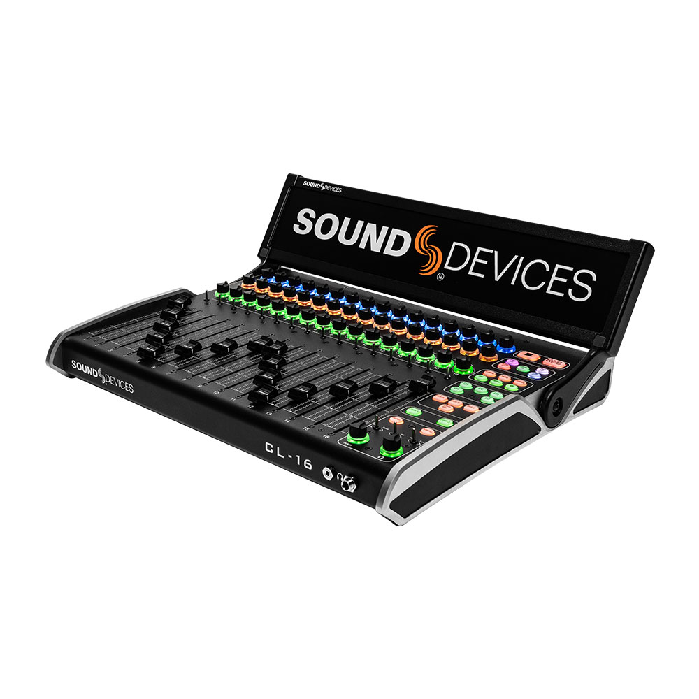 Sound Devices CL-16 Linear Fader Control Surface for 8-Series Mixer / Recorders - Sales, Hire ...