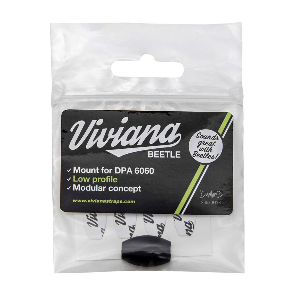 Viviana Beetle Modular Lavalier Concealer for the DPA 6060 or Sennheiser MKE 1 - Everything Audio