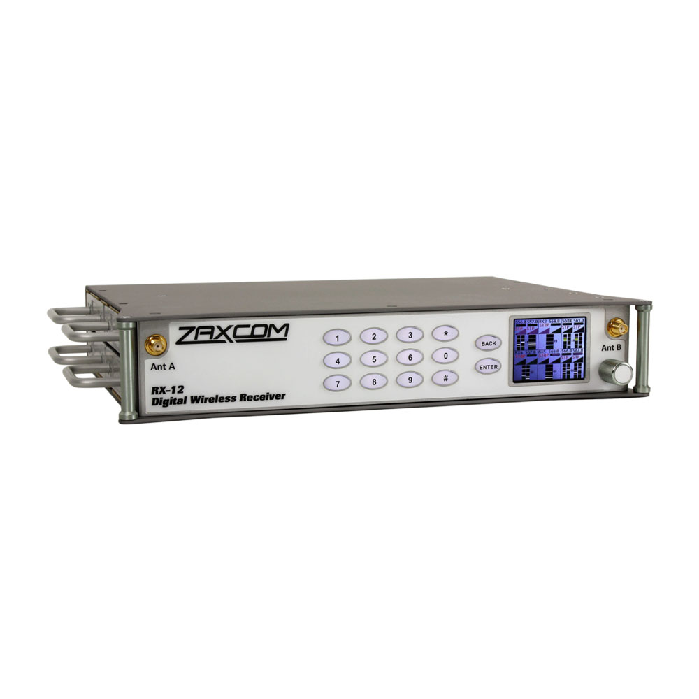 Zaxcom RX-12 6-Slot Portable Wireless Receiver System - Sales, Hire ...