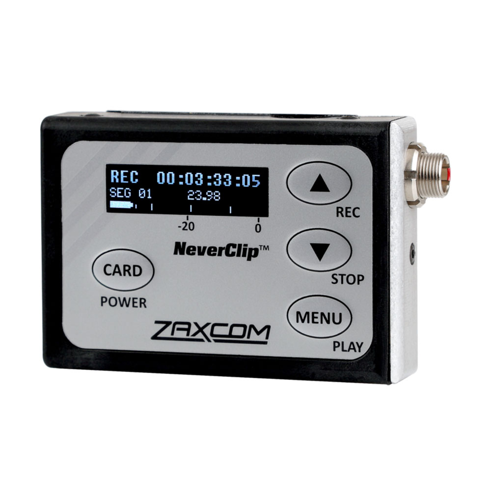 Zaxcom ZFR400 Miniature Bodypack Recorder w/ NeverClip - Everything ...